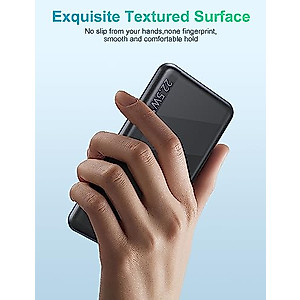 MOSKIZ Portable Charger 2 Pack, 10000mAh Power Bank Fast Charging USB C 20W, Battery Pack for iPhone, Android Cell Phone, Tablet, Lightweight Slim External Charger for Camping, Hiking, Travel