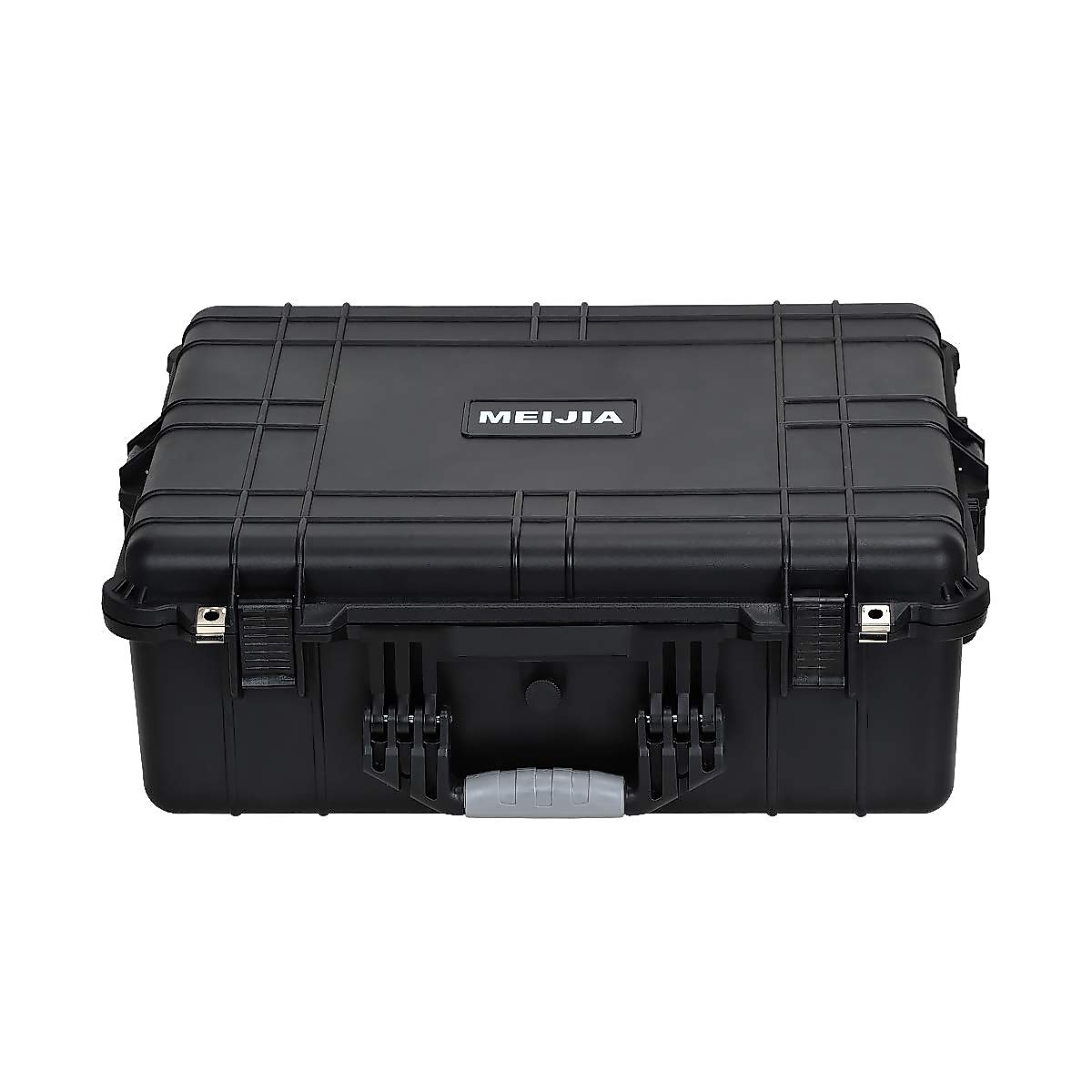 MEIJIA Portable IP67 Waterproof Protective Hard Case,Camera Case With Customizable Fit Foam Insert, Elegant Black, 24.25"X19.43"X8.68"