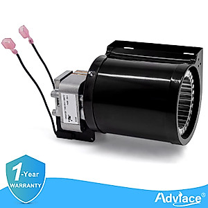 Adviace Replacement Blower Motor for Lopi Freedom Bay & Freedom II & Answer & Revere, Avalon Olympic Wood Stove Insert, 99000137 99000123 99000190 99000126 99000128 99000133 Blower Fan