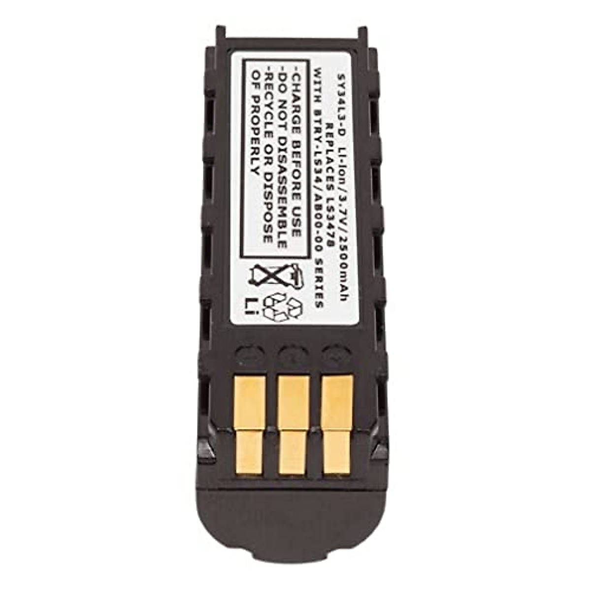 Cut-Rate Batteries Battery Compatible with Symbol LS 3578-ER Rechargeable Barcode Scanner 3.7v 2600mAH Li-ION
