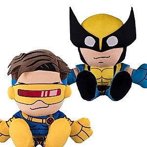 Bleacher Creatures Marvel Kuricha Bundle: Cyclops and Wolverine Kuricha Plushies