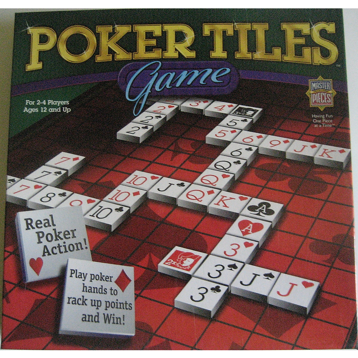 MasterPieces Poker Tiles Game