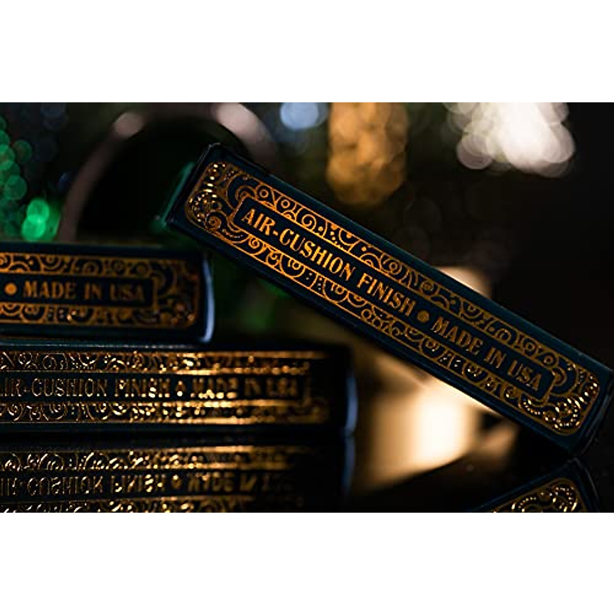 Bicycle Aureo Black Playing Cards