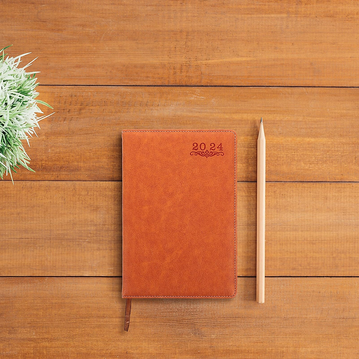 Cabilock 2024 Agenda Book Schedule Notebooks Planner for Men Multi-function Notepad Notebook for Planning Yearly Planner Notebook Schedule Notepad Calendar Book Office Multifunction