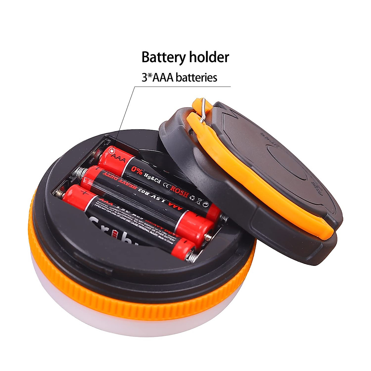 KunHe 3 Pack Camping Lantern for Kids Portable Tent Lights Battery Powered Camping Light for Kids