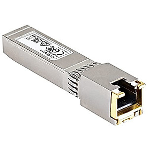 StarTech.com HPE 813874-B21 Compatible SFP+ Module - 10GBASE-T - SFP to RJ45 Cat6/Cat5e - 10GE Gigabit Ethernet SFP+ - RJ-45 30m - HPE BladeSystem, c-Class (813874B21ST)