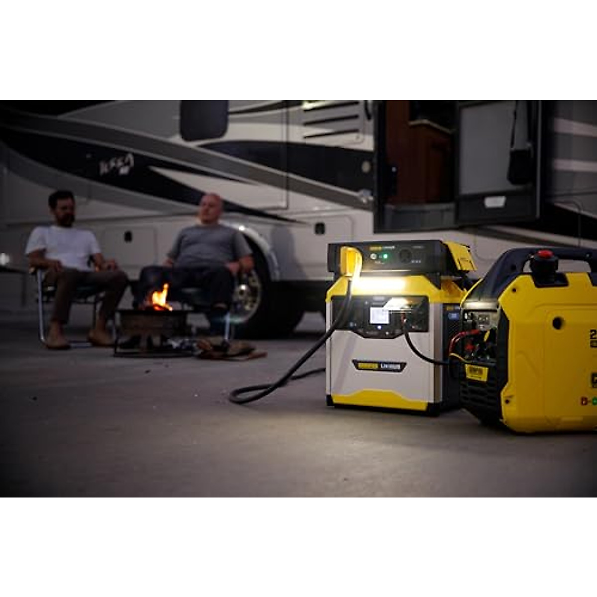 Champion Power Equipment 100593 3276-Wh Power Station 3200/1600-Watt Portable Lithium-Ion Battery Solar Generator