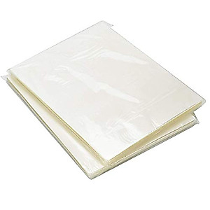 RBHK Thermal Laminating Pouches, 500-Pack, 8.9 x 11.4 inches, Letter Size Sheets, Clear, 3-Mil
