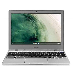 SAMSUNG Electronics Chromebook 4 (2021 Model Without SD Slot) 11.6" Intel UHD Graphics 600, Celeron Processor N4020, 4GB, 32GB, Wi-Fi - Platinum Titan (XE310XBA-KC1US)