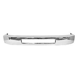 MBI AUTO - Chrome Steel, Front Bumper Face Bar for 2008-2019 Ford Econoline E150 E250 E350 Super Duty E450 Super Duty Van, FO1002410