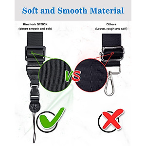 Miesherk STOCK Adjustable Shoulder Strap: Replacement iPad Strap Nylon Neck Belt for iPad, Crossbody Bag, Binoculars