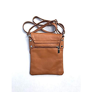 LaGaksta Ashley Very Small Crossbody Bag Leather Tan