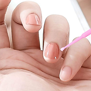 G2PLUS 500PCS Cotton Swabs, Disposable Micro Applicators Brush for Makeup and Personal Care Cosmetic Brush, Micro Swabs for Eyelash Extensions, Nails, Eyeliner (Head Diameter: 2.0mm)