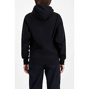 Champion mens Pullover Hoodie, Reverse Weave Pullover Hooded Sweatshirt for Men, Best Comfortable Hoodies Men, Left Chest C Hoody, Black-y06145, Large US
