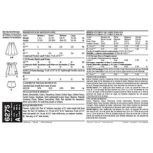 Simplicity Creative Patterns New Look 6275 Babies' Dress and Panties, A (NB-Small-Medium-Large)