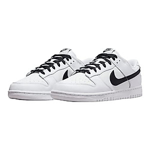 Nike Men's Dunk Low Retro Shoe, White/Black-summit White, 10