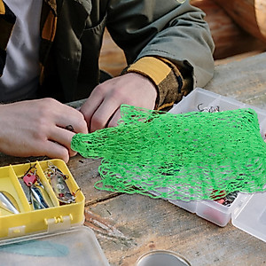 BESPORTBLE 1pc dip net Fishing baits Bait Fish net Floating Fish Keeper net fishnets mesh Fishing cage Fish Bait net Landing Net for Fishing Small Fishing Net Fishing Tool Nylon Strand Diving