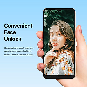 UMIDIGI C1 Unlocked Smartphone,Android 12 GO 3GB+32GB 256GB Expandable Cell Phone 5150mAh Battery with 6.52" Full Screen T-Mobile Smartphone 13MP Camera Mobile Phone