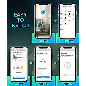 [2023 Upgraded]Smart Light Bulbs(Pack of 4), 3Stone 100W Equivalent WiFi LED Color Changing Bulb Dimmable 2700K-6500K RGBCW, Works with Alexa, Google Home 2.4Ghz Only, A21 10W E26 Tunable White No Hub