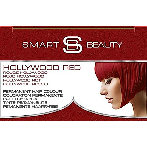 Smart Beauty Red Hair Dye with Plex Anti-Breakage Technology Protecting and Restoring Hair Structure, Plum Color, Vegan and Cruelty-Free