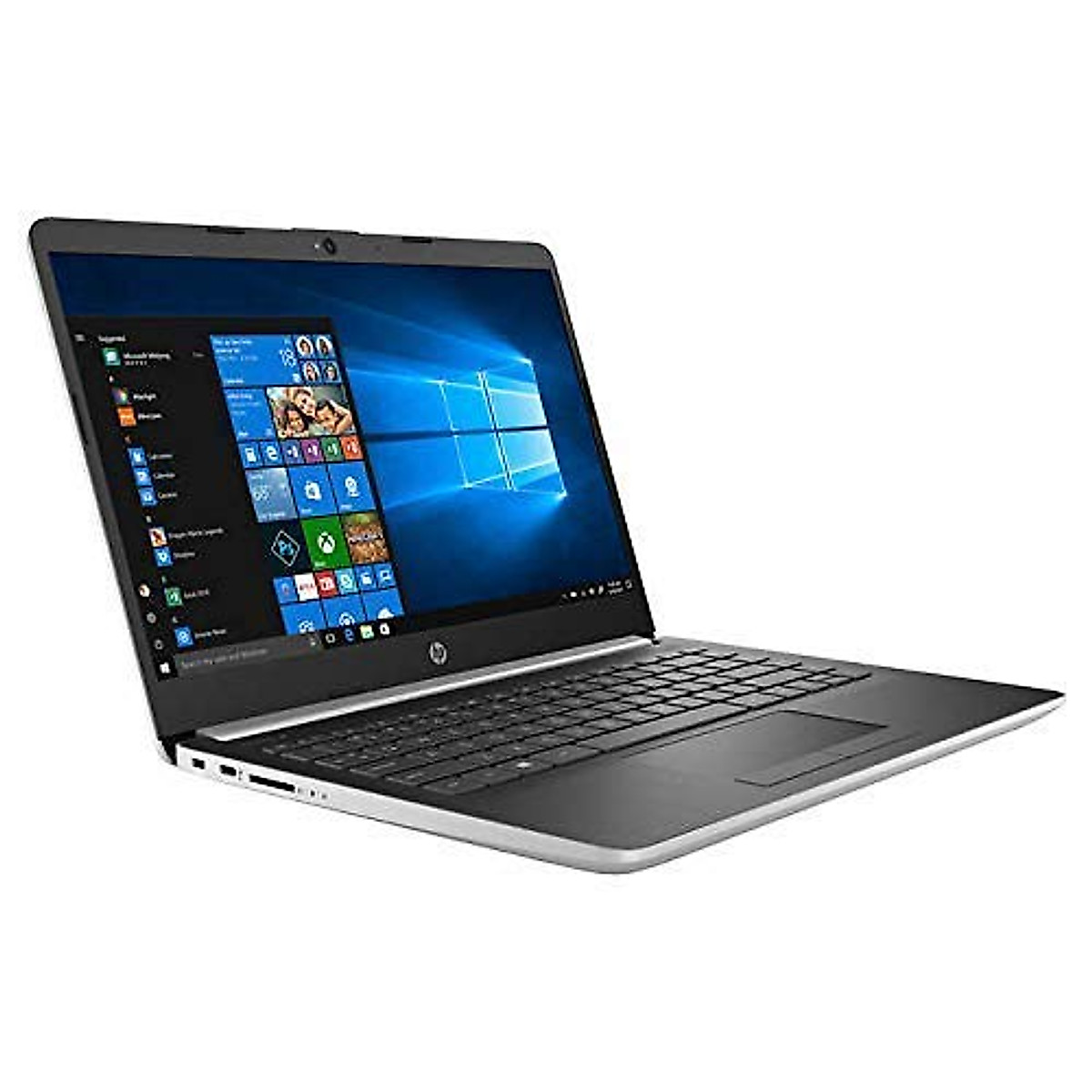HP Laptop 14-dq3005cl 14" FHD (1920 x 1080), Intel Pentium Silver N5000, Intel UHD Graphics, 4GB DDR4 RAM, 64GB eMMC Storage, Windows 10 Home S, Natural Silver (Renewed)
