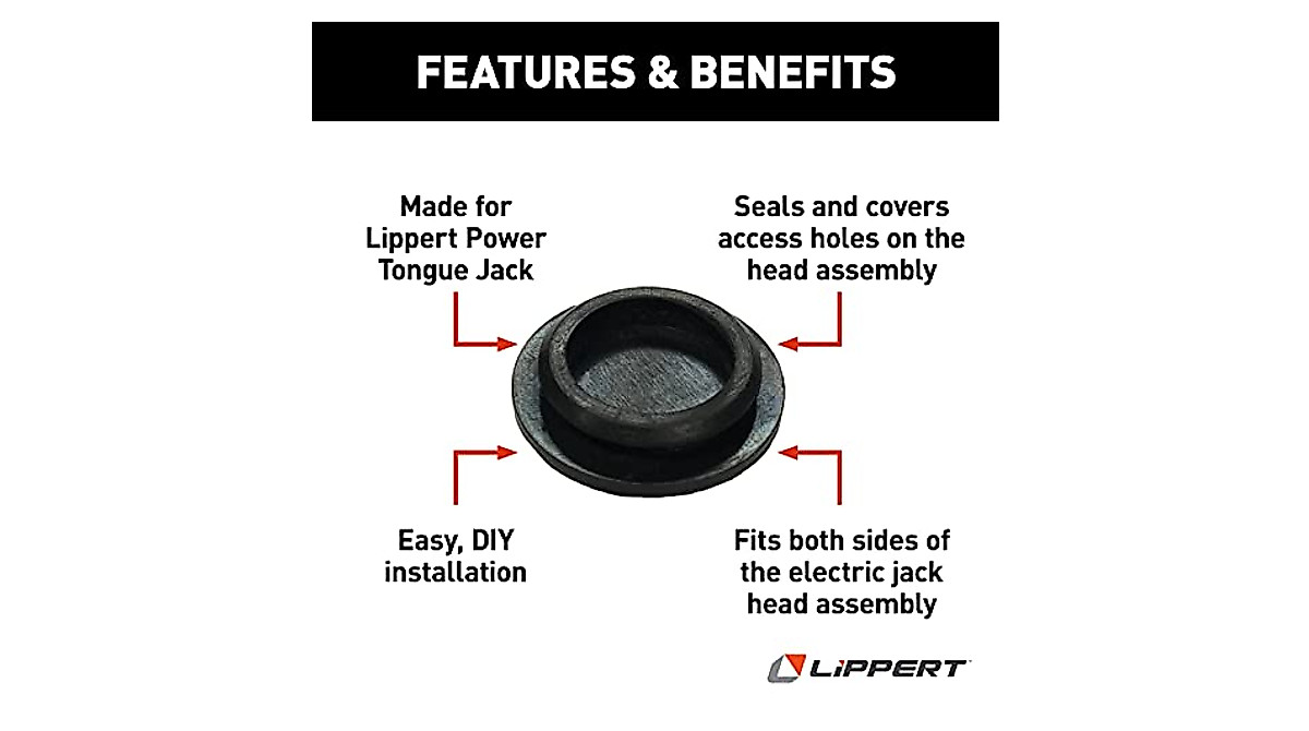 Lippert Replacement Cover for Power Tongue Jack