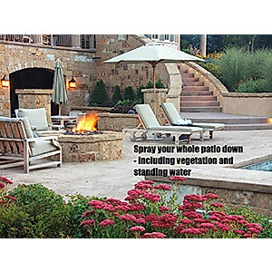 Yard Mosquito Repellent Killer Perimeter Concentrate Prevention Insect Spray Barrier Pet & Kid Safe (32)