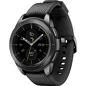 Samsung Galaxy Watch (42mm, GPS, Bluetooth, Unlocked LTE) – Midnight Black (US Version)