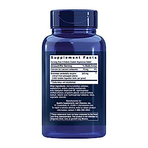 Life Extension Specially-Coated Bromelain – Bromelain Proteolytic Enzyme Extract From Pineapple Supplement For Joint Health – Gluten-Free, Non-GMO, Vegetarian – 60 Enteric-Coated Tablets