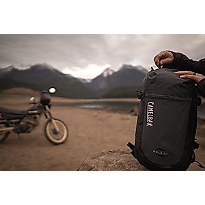 CamelBak M.U.L.E. Evo Bike Hydration Pack 100oz, Black/Silver