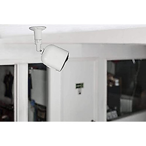 Adjustable Indoor/Outdoor Security Metal Wall Mount Compatible with Arlo Pro/Pro 2/Pro 3/Pro 4/Ultra/Ultra 2, & Others - Ring Stick Up Cam Battery, eufyCam E/2C, Wyze Cam Outdoor/Pan (3 Pack, White)