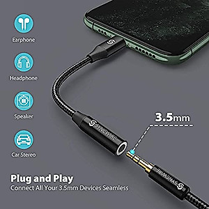 Syncwire Aux Cable and Lightning to 3.5mm Female Adapter - HiFi Sound