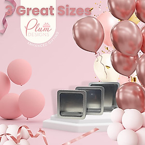 Plum Designs 3 Metal Cookie Tins With Lids