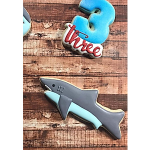 Shark Cookie Cutter 6.25" Made in USA by Ann Clark