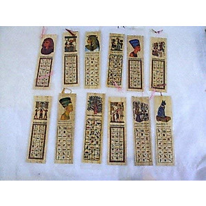 100 Large Papyrus Egyptian BOOK MARKS Original Mark LOT Wholesale
