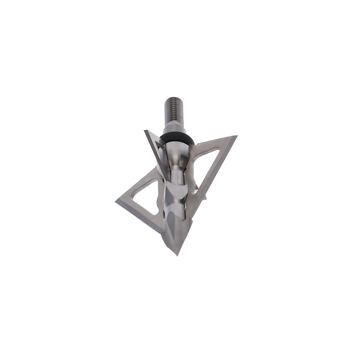 TRUGLO Apex Archery Titanium X 100-Grain Crossbow Broadheads - 3-Pack, 4-Blade Fixed