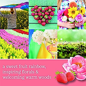 Yankee Candle Love is Love Pride 3-Wick 18oz Candle, Hearts