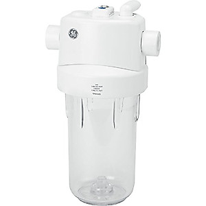 GE Whole House Water Filtration System | Reduces Sediment, Rust & More | Install Kit & Accessories Included | Filter Not Included | Replace Filters (FXHTC, FXHSC) Every 3 Months | GXWH40L