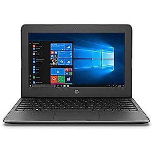 HP Stream 11 Pro G5 11.6" HD Laptop, Intel Celeron N4000, 4GB RAM, 64GB eMMC, Intel UHD Graphics 600, Windows 10 Pro