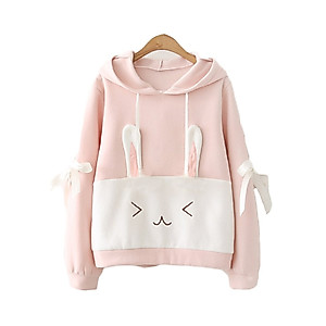 Aza Boutique Girl's Cute Bunny Sweatshirt