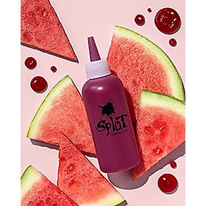 Splat Wild Watermelon - Semi-Permanent Hair Color - Large Size 6 oz Red/Pink Hair Dye
