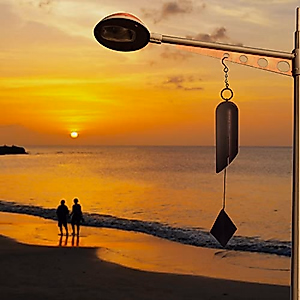 Cesun Wind Chimes for Outside Deep Tone, Heavy Duty Wind Bell Deep Resonance Serenity Bell Outdoor Clearance, Relaxing Sound Helps You Find The Peace of Your Mind, 24 Inch