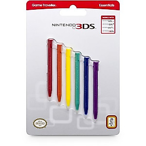 Portable, Multi-Color Multi System Styluses, 6 Pack - Nintendo 3DS Consumer Electronic Gadget Shop