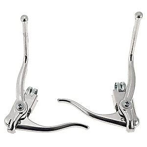barenx Pair of Road Bike Racing Brake Dual Levers Handles for Bent Drop Bar