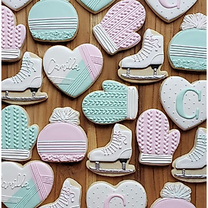 Ice Skate Cookie Cutter 3" Made in USA by Ann Clark