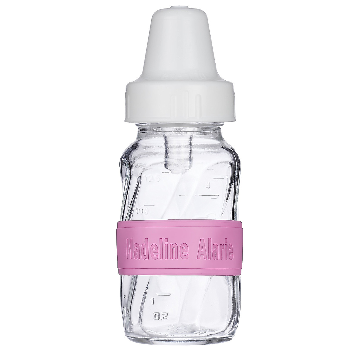 Custom Baby Bottle Labels for Daycare Pink Blue or Orange 4 Pack Sippy Cup Labels Personalized Bands