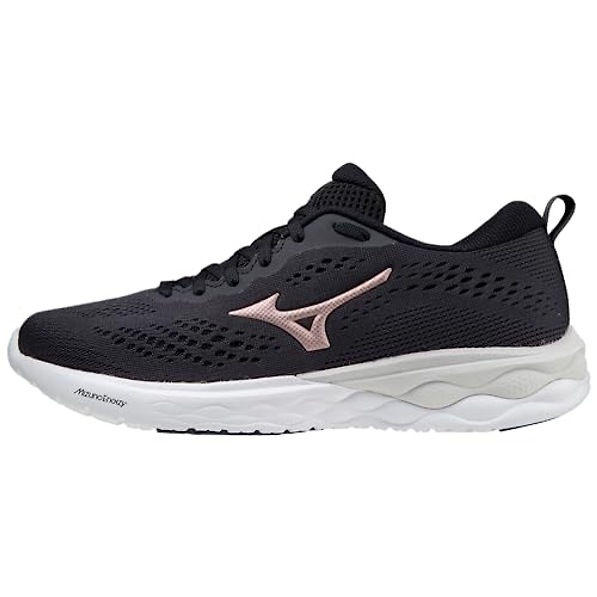 Mizuno Women's Wave Revolt 2 Training Shoe, Black-White, 9
