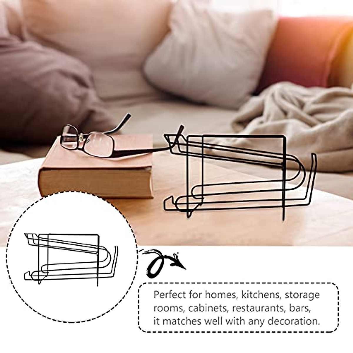 Hemoton Beverage Can Dispenser Rack Automatic Rolling Soda Can Storage Organizer Metal Wire Basket Refrigerator Beer Can Rack for Pantry Shelves Drawer Freezer Black