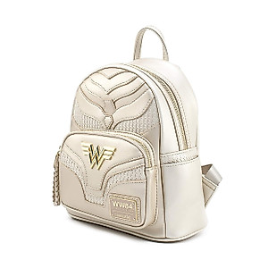 Loungefly x DC Comics Wonder Woman Metallic Cosplay Mini Backpack