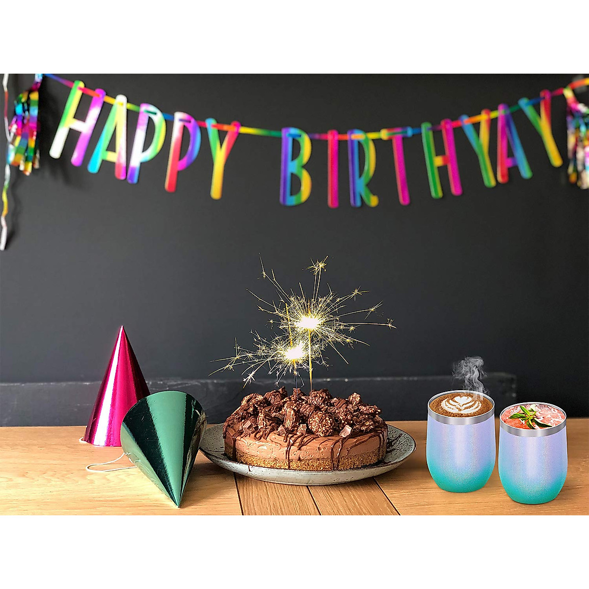 KOOLDRINK Boss Lady Tumbler-30th 45th 50th 75th Birthday Christmas Thank You Gifts for Women Boss Female Mom Stainless Steel Wine Tumbler with Lid and straw 12oz Multicolor